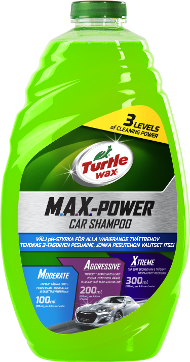 Turtle Wax MAX-POWER Car Shampoo 1,42 L - Hova.com