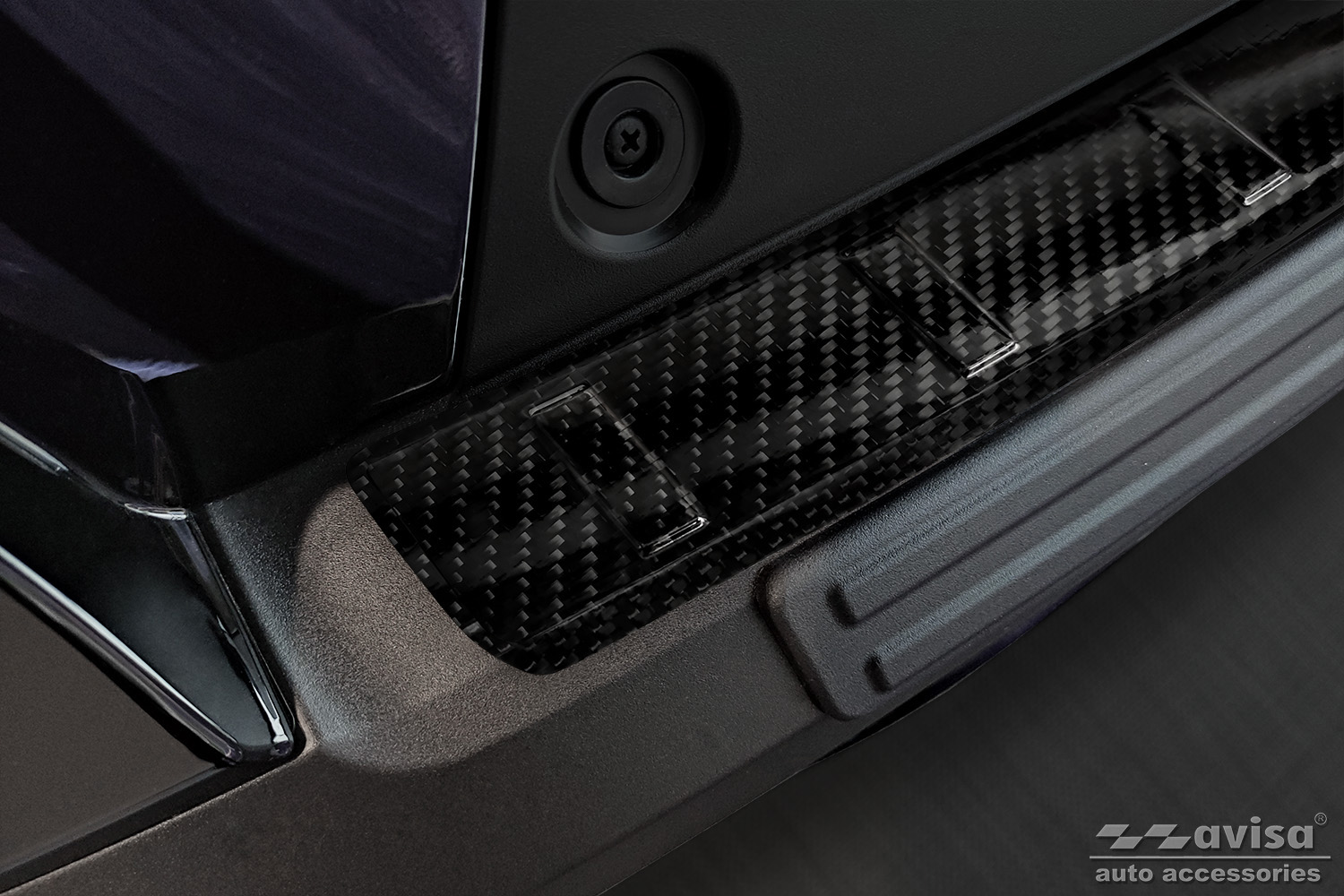 Lastskydd Kolfiber Toyota Corolla Cross 2021-> - Hova.com