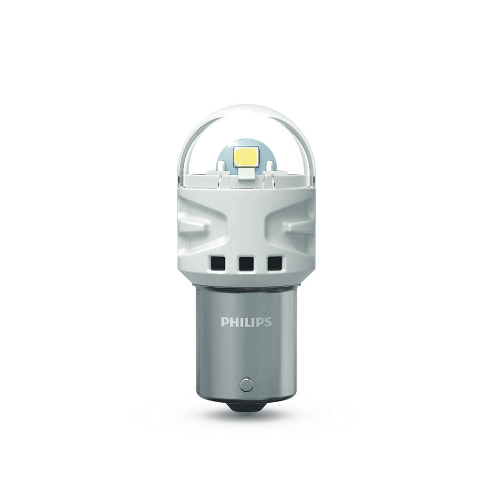 BA15s P21W Led Backljus / Blinkers / Bromsljus / Dimbakljus Philips ...