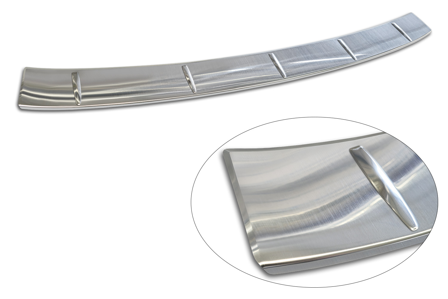 Lastskydd Rostfri Borstad metall BMW 5-Serie G31 Touring M-Paket 2020 ...