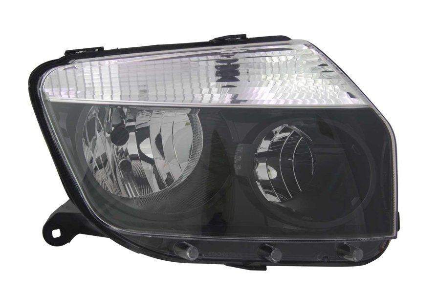 Strålkastare Höger Svart Dacia Duster - Hova.com