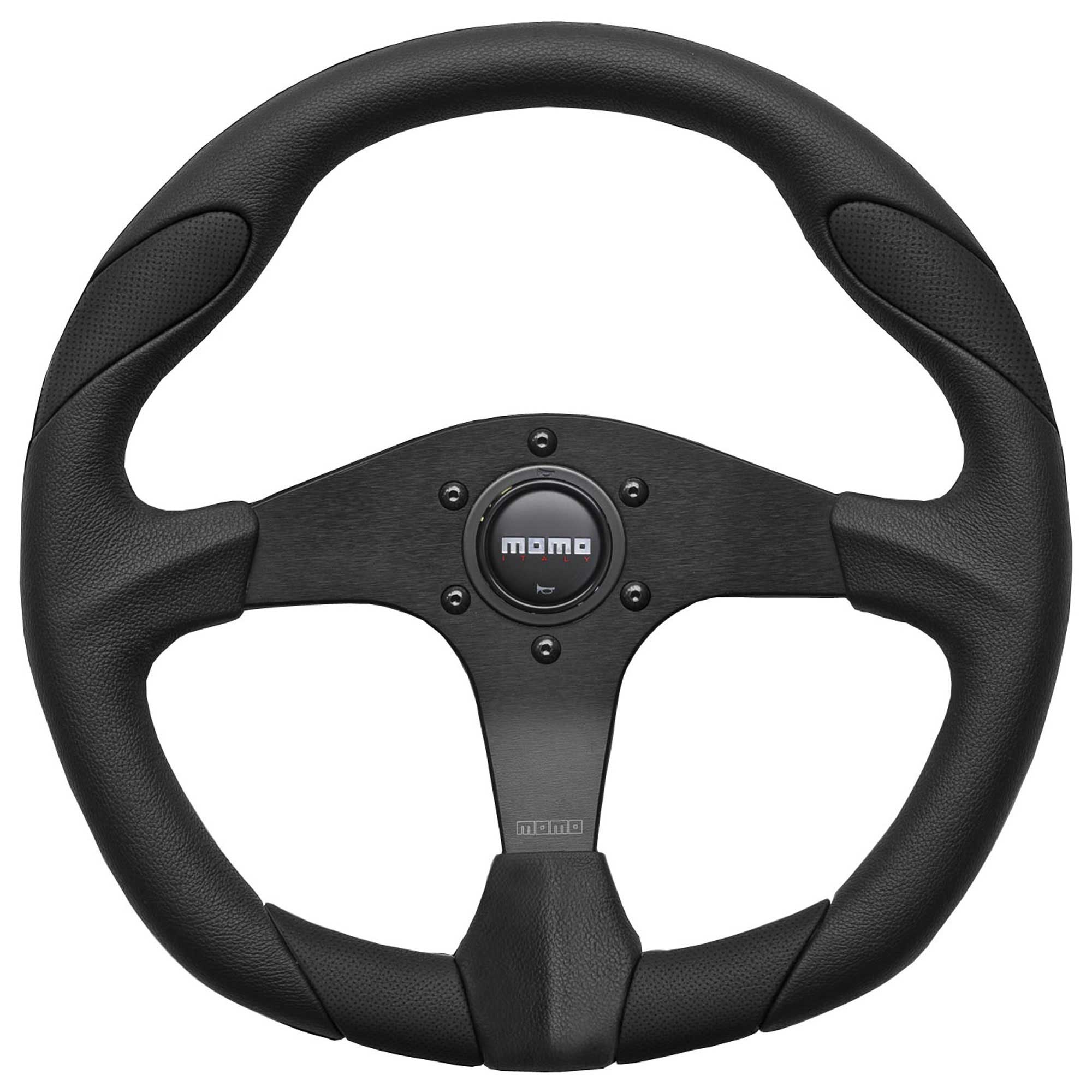 Momo Ratt Tuning Quark Svart 350mm Uretan - Hova.com