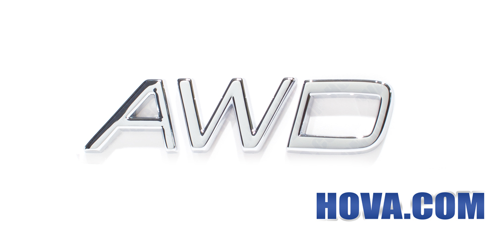 Emblem ''AWD'' Volvo V70, XC70, XC90, S40N/V50, XC60, S80 - Hova.com
